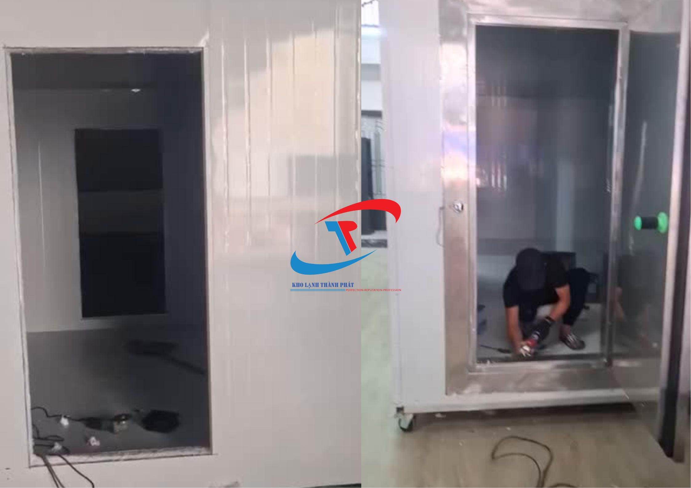 [Công Trình Hoàn Thiện] Lắp Đặt Kho Lạnh Tại Quận 7.